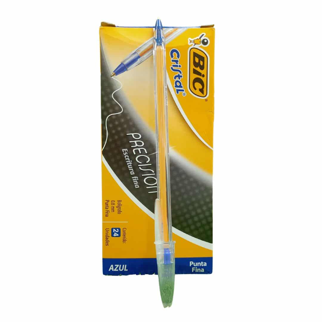 ESFERO BIC PUNTA FINA AZUL - DIGITAL SHOP
